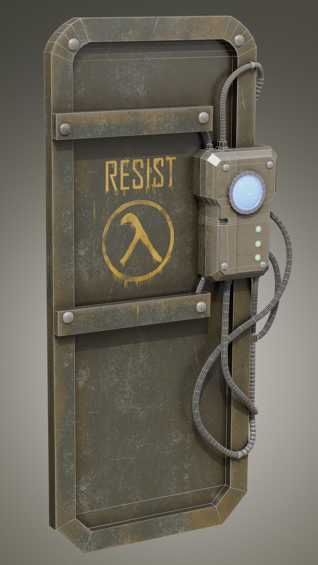 Half-Life 2 Shield Pack free VR / AR / low-poly 3D model | CGTrader