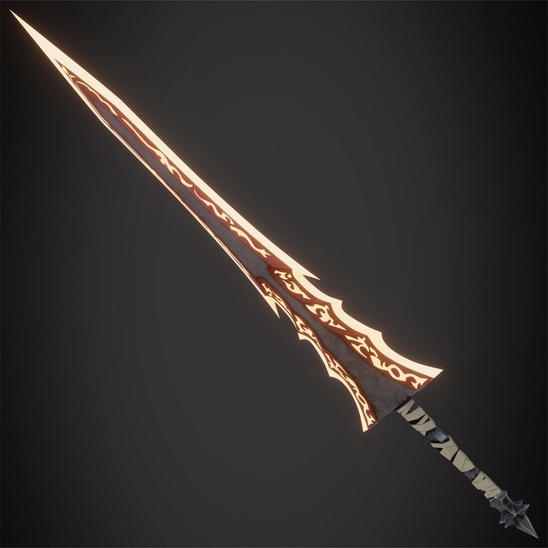 Solo Leveling Igris Sword for Cosplay 3D model 3D printable | CGTrader