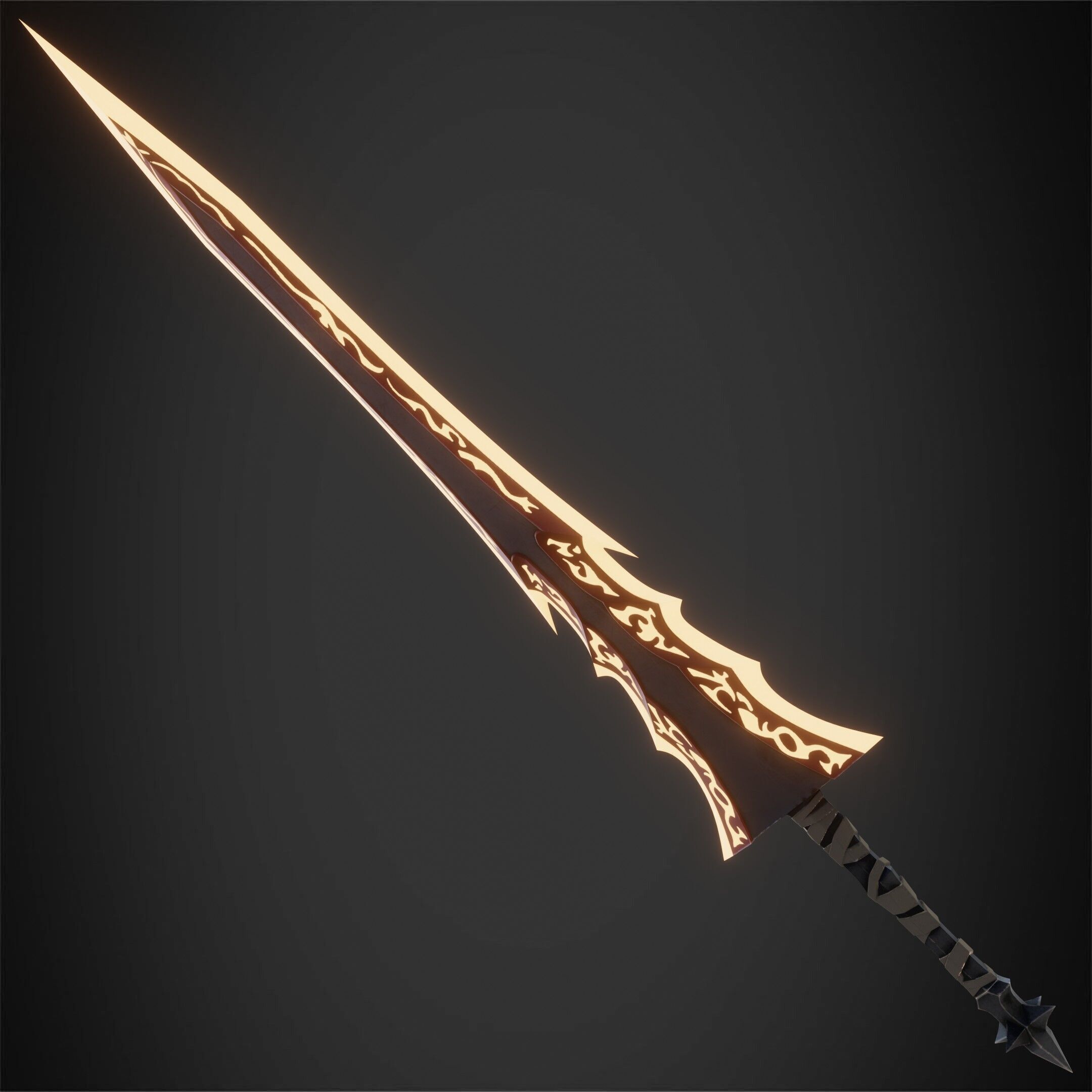 Solo Leveling Igris Sword for Cosplay 3D model 3D printable | CGTrader