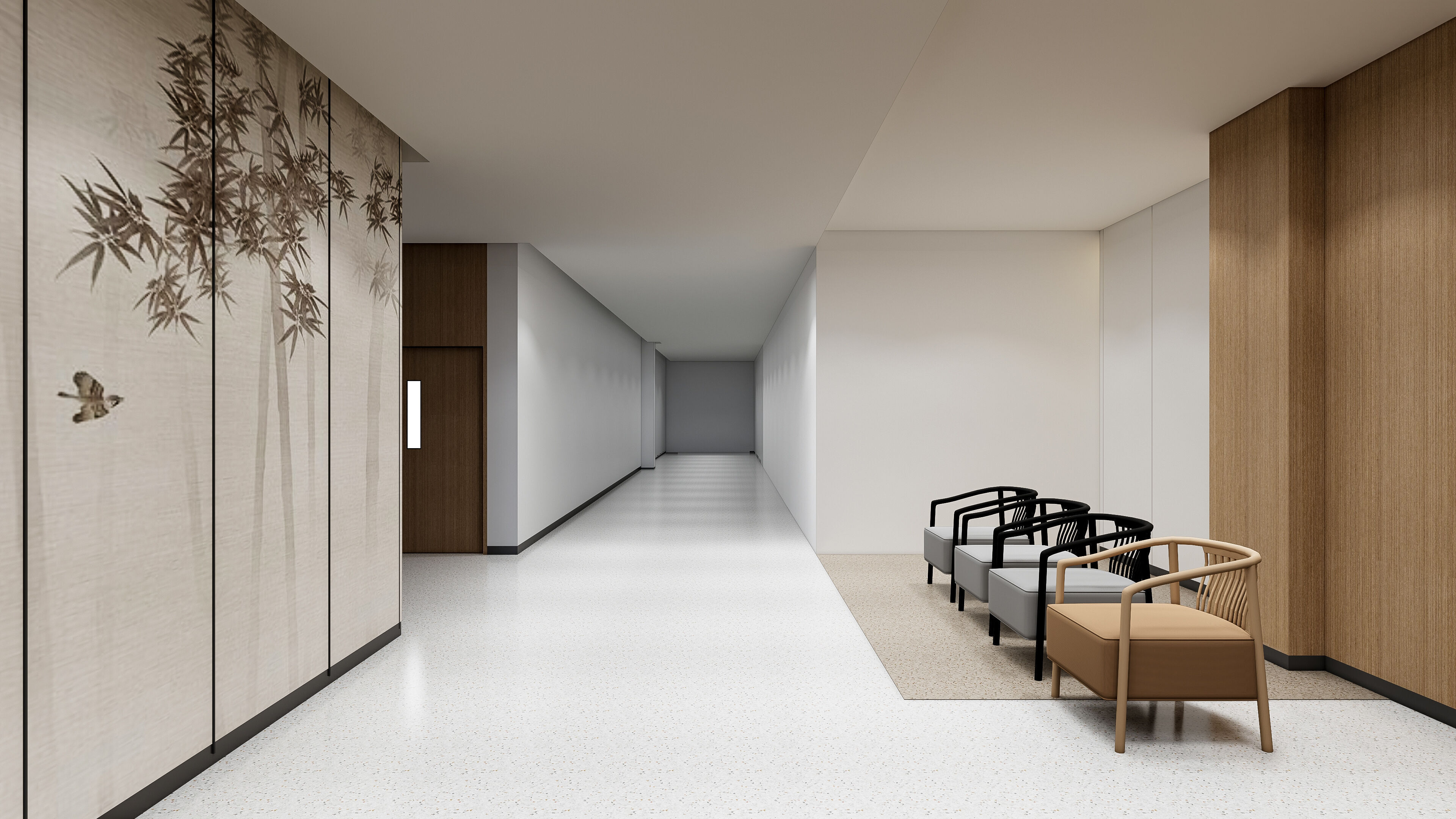 Hospital lobby reception hall 10 3D model | CGTrader