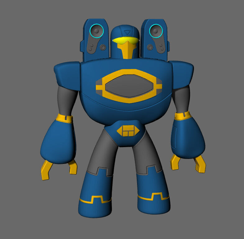 Baby Soundwave from Transformers Animated 3D model 3D printable | CGTrader