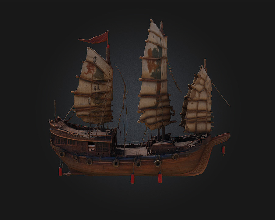 Pirate Brigantine The Fearsome Seafaring Raider free 3D model | CGTrader