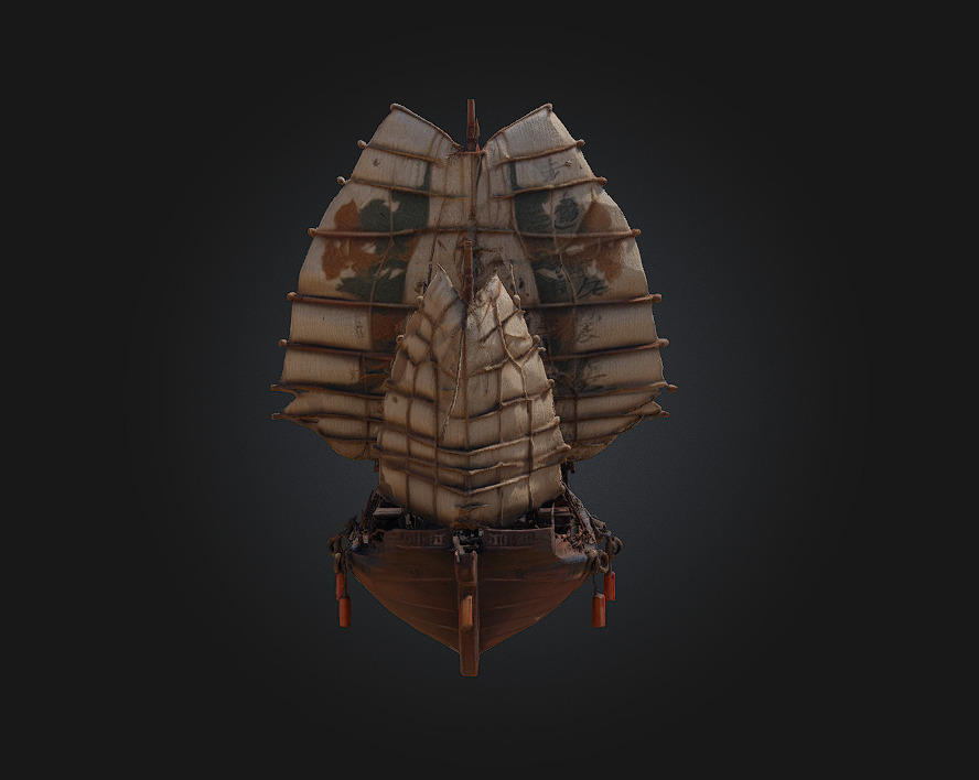 Pirate Brigantine The Fearsome Seafaring Raider free 3D model | CGTrader