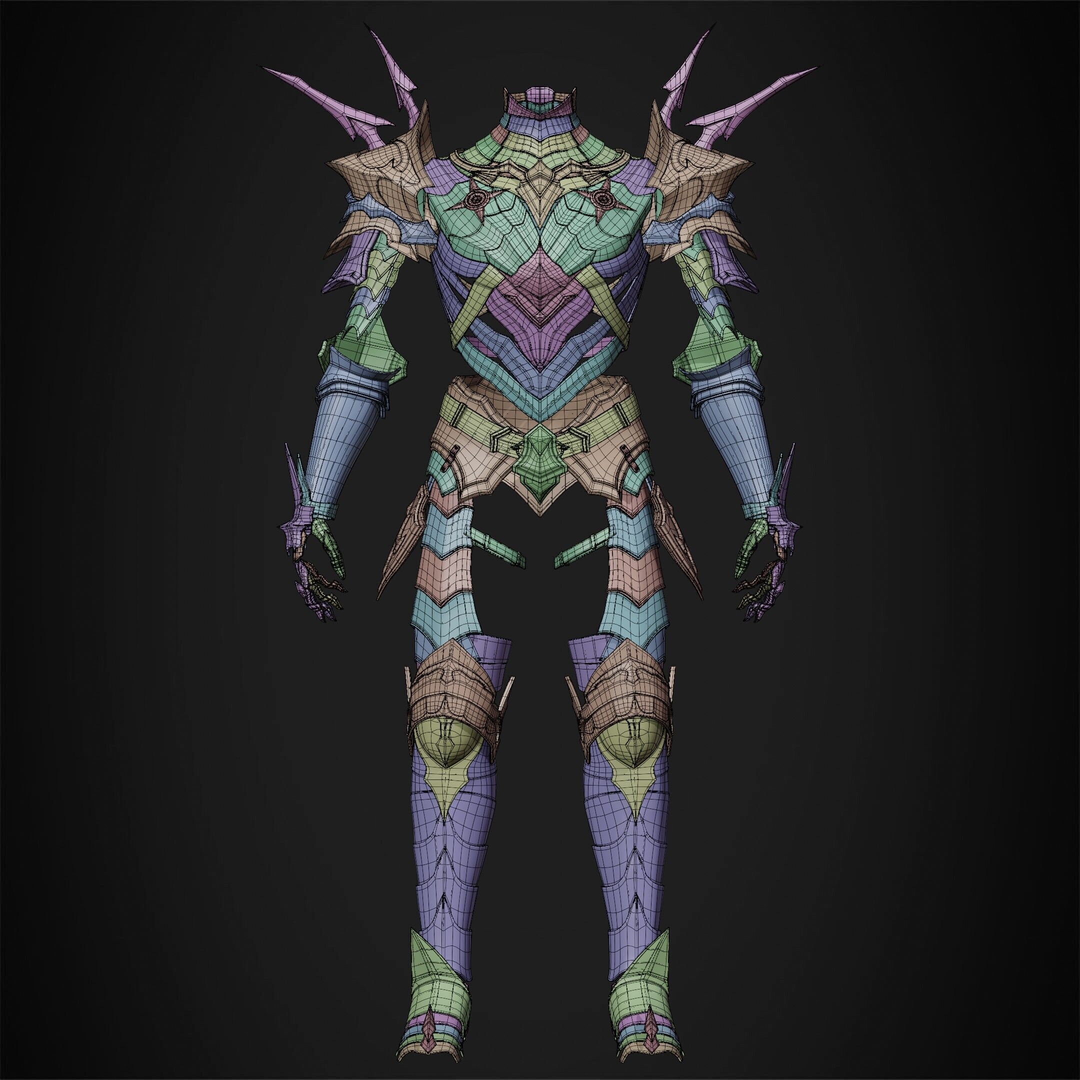 Solo Leveling Igris Armor for Cosplay 3D model 3D printable | CGTrader