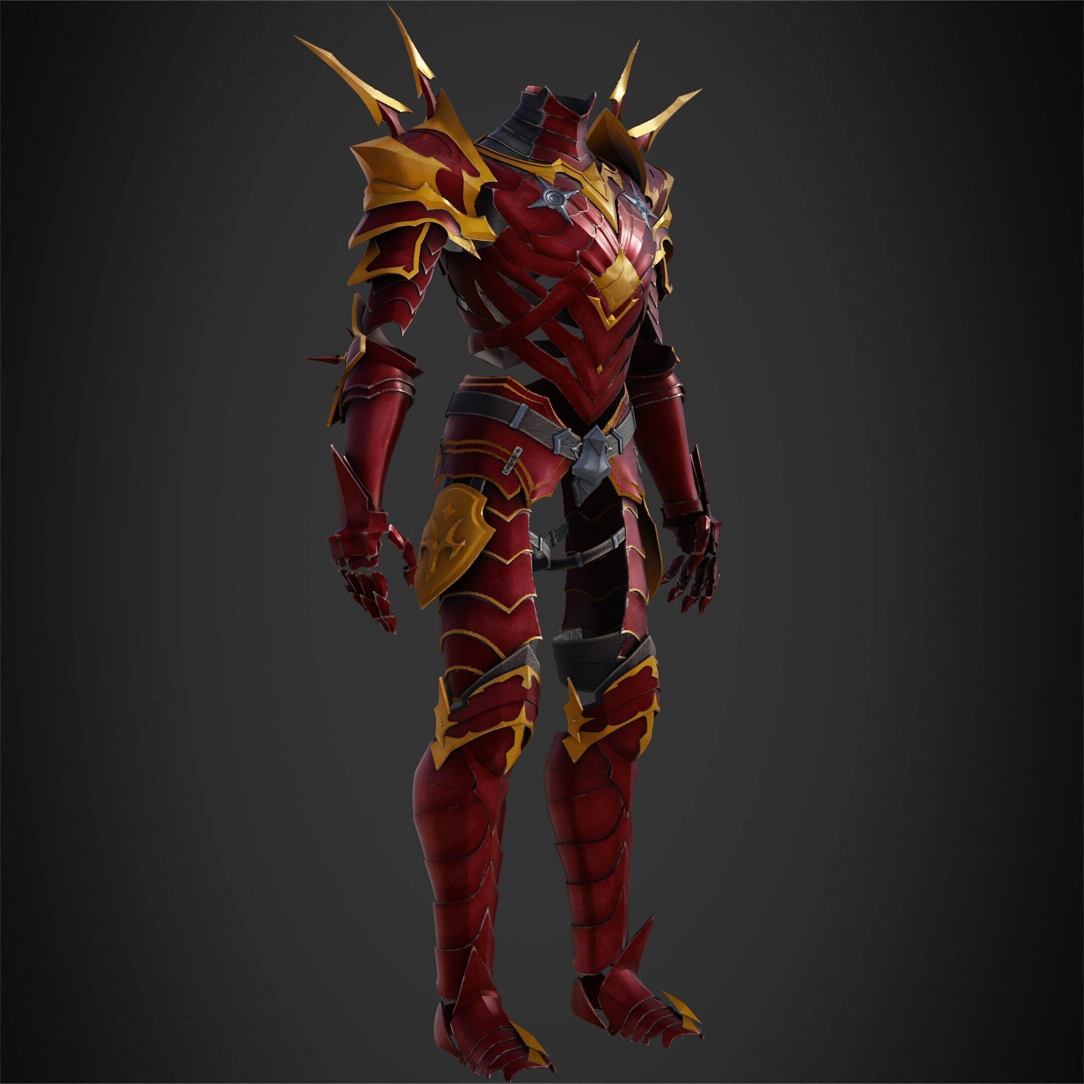 Solo Leveling Igris Armor for Cosplay 3D model 3D printable | CGTrader