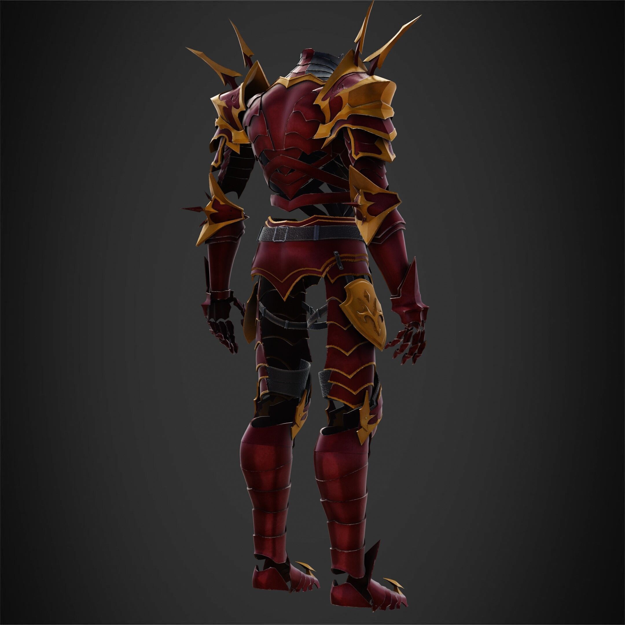 Solo Leveling Igris Armor for Cosplay 3D model 3D printable | CGTrader