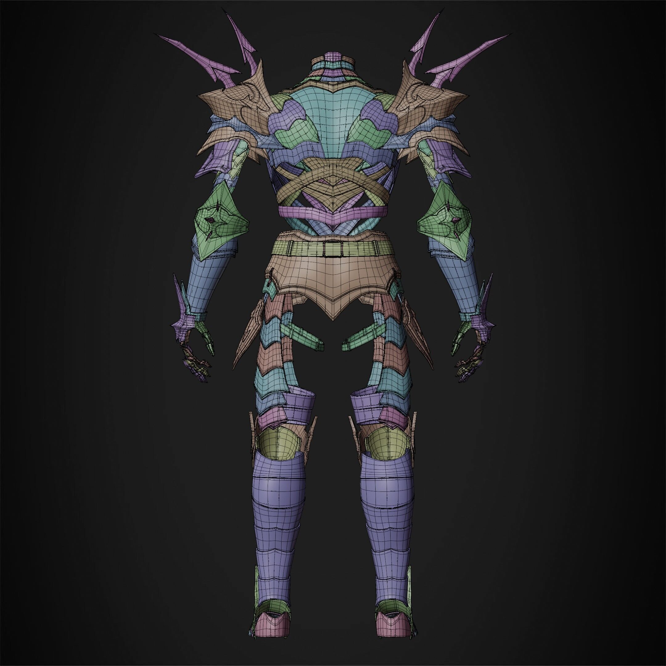 Solo Leveling Igris Armor for Cosplay 3D model 3D printable | CGTrader