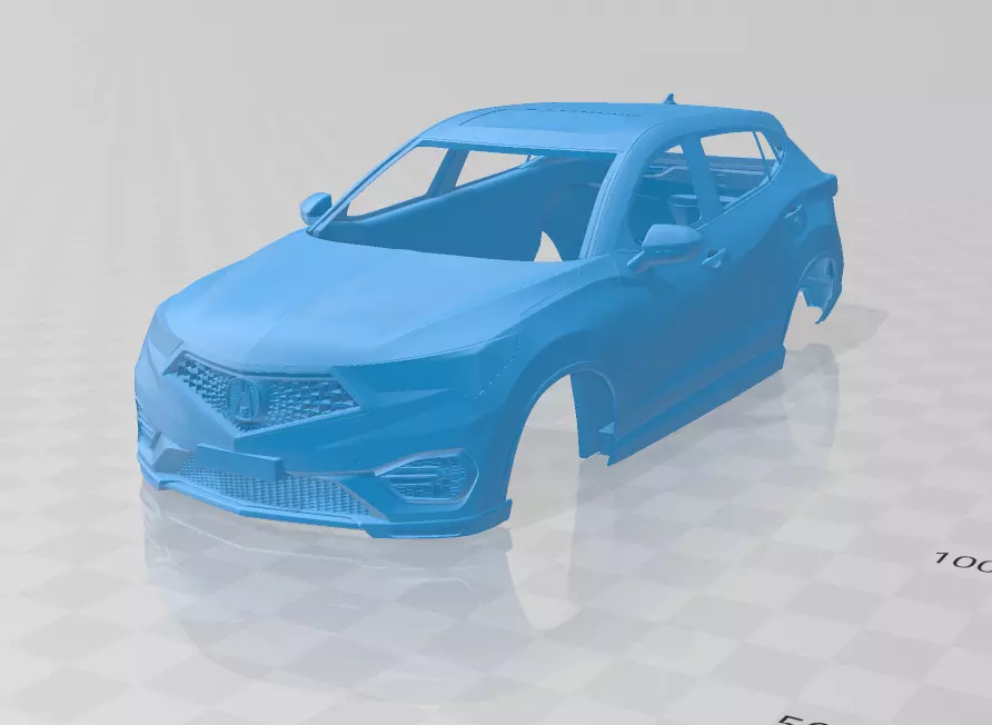 Acura CDX 2016 - Body Car STL Model 3D model 3D printable | CGTrader