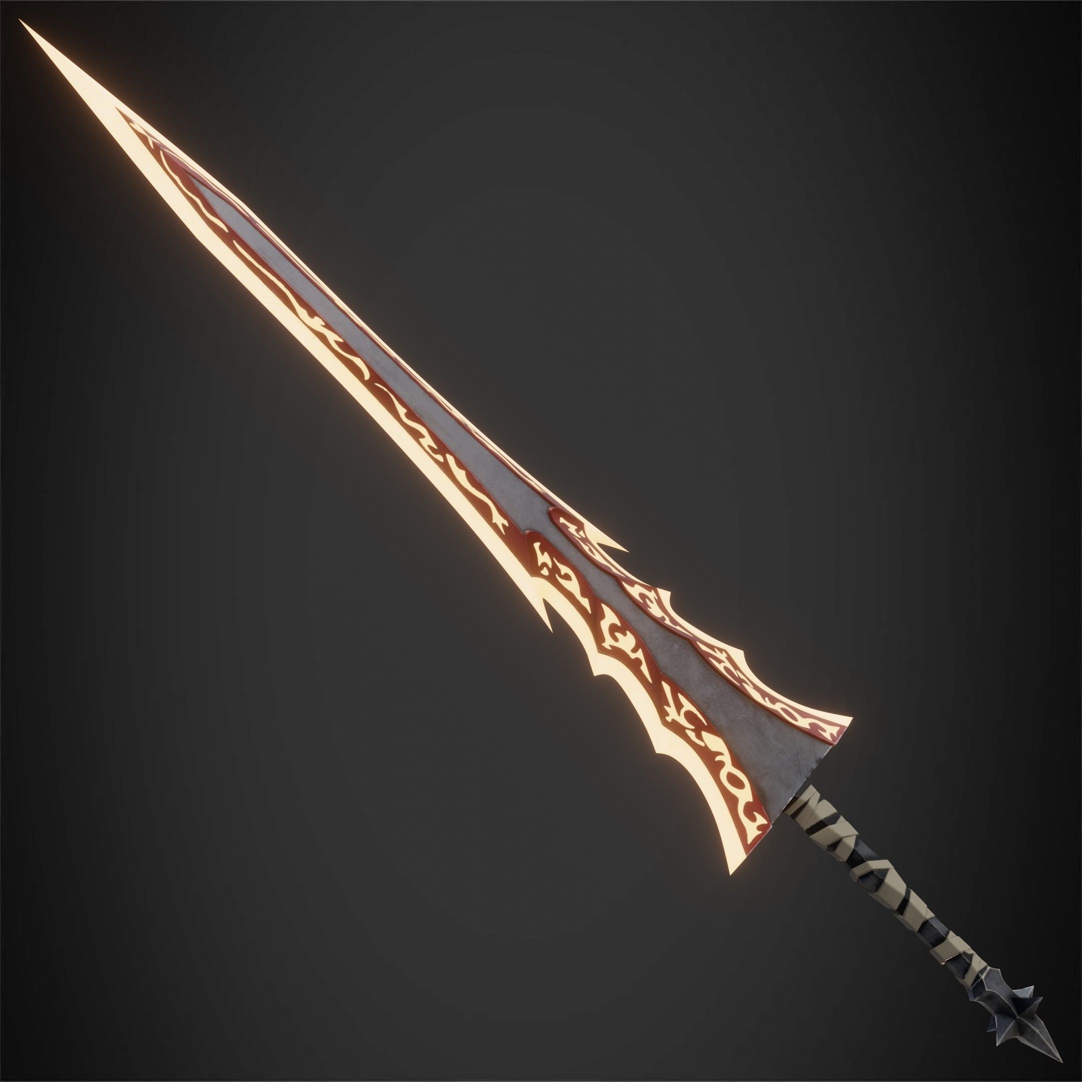 Solo Leveling Igris Full Armor and Sword for Cosplay 3D Model ...