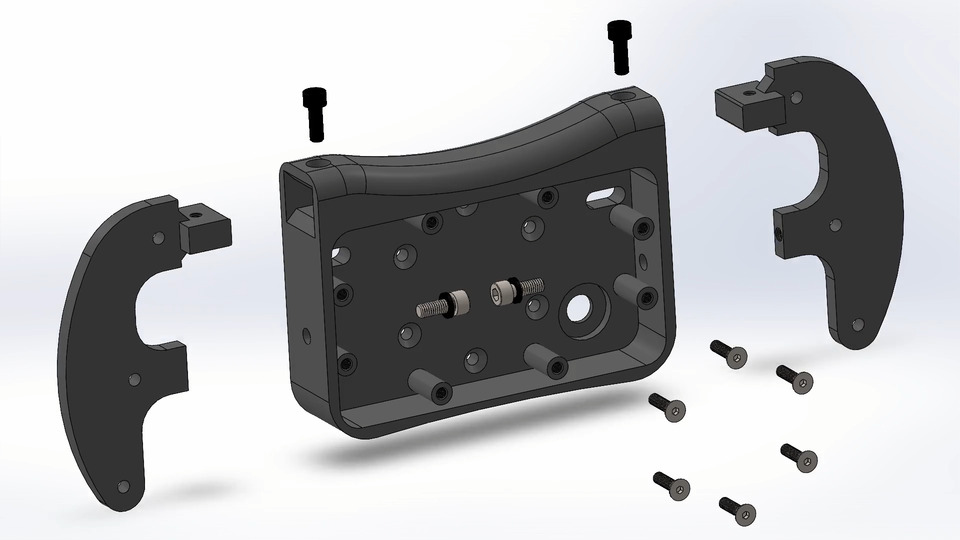DIY F1 Steering Wheel - High-Quality CAD Plans 3D model | CGTrader