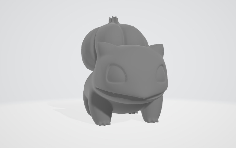 Bulbasaur Pokemon anime 3D Model PBR and Shaded 3D model 3D printable ...
