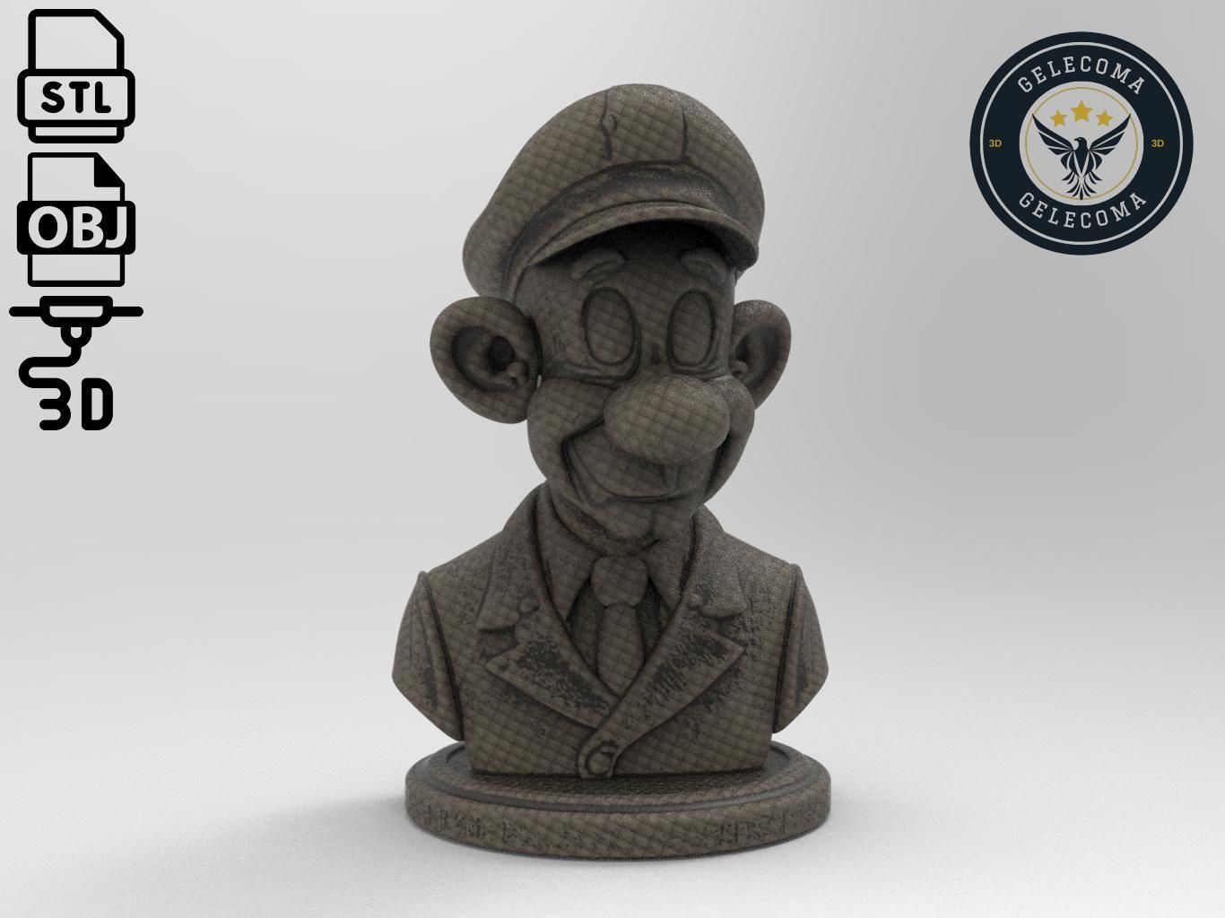cartoon human Cartoon 3D Print Model 3D model 3D printable | CGTrader