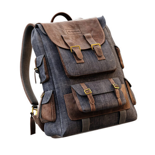 Backpack - Base Mesh - game ready 3D model | CGTrader