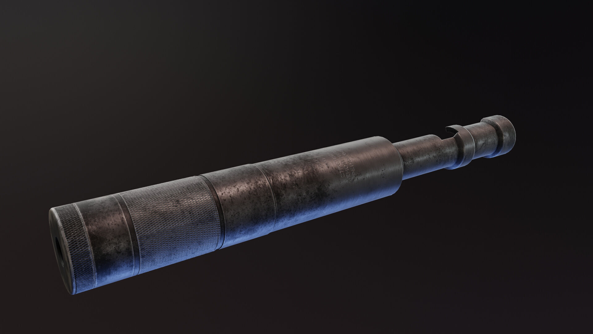 3D model Bramit Suppressor Mosin Nagant VR / AR / low-poly | CGTrader