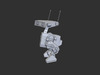 robot blue 3D model 3D printable | CGTrader