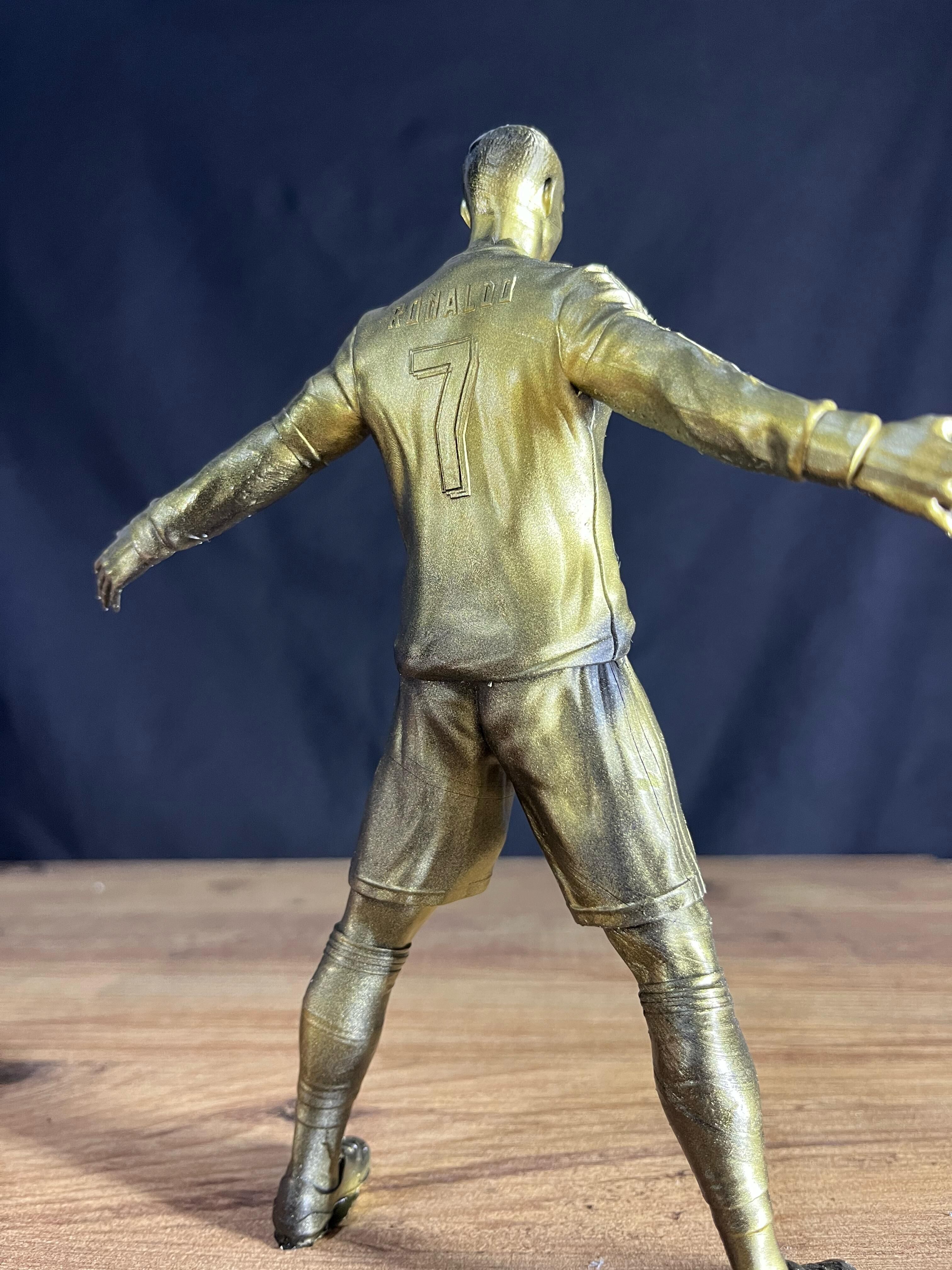 Cristiano ronaldo 3D STL File Portuguese Football Real madrid 3D model ...