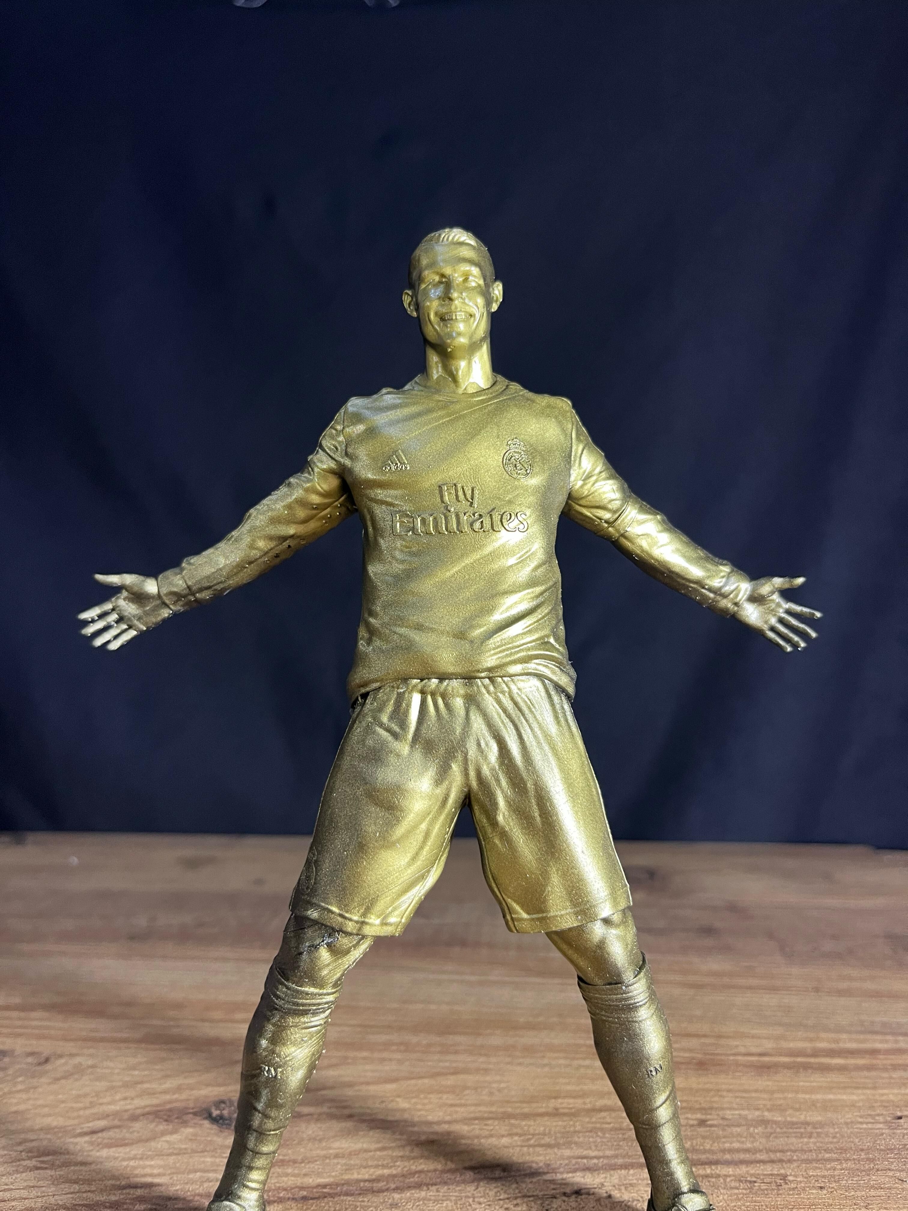 Cristiano ronaldo 3D STL File Portuguese Football Real madrid 3D model ...