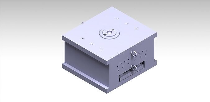 MXT3D - Square plate Cold injection mold 3D model | CGTrader