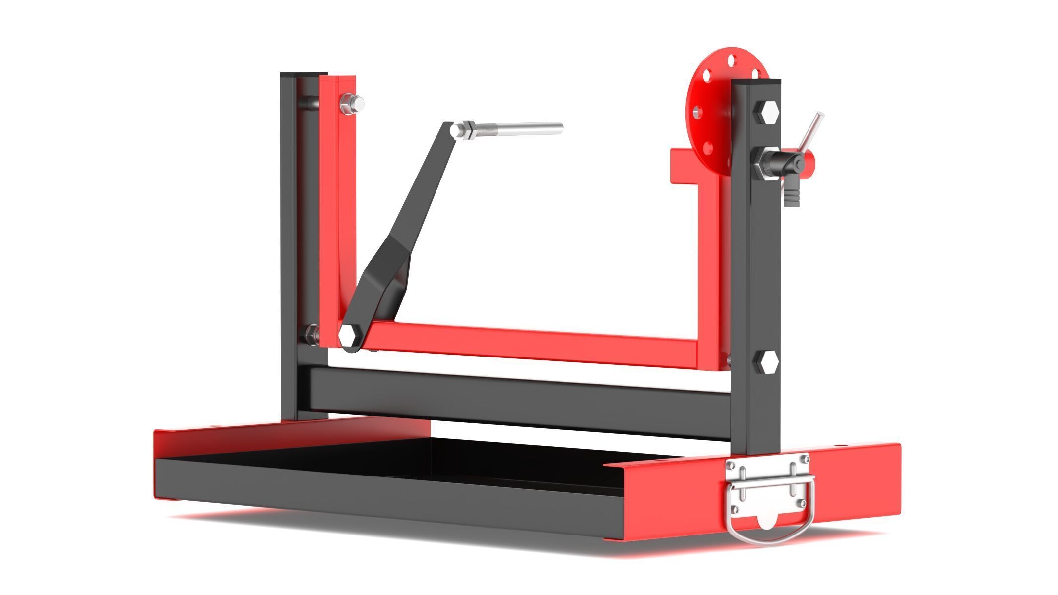 Garage Motorcycle Engine Stand Mount for Engine Repair 3D model | CGTrader