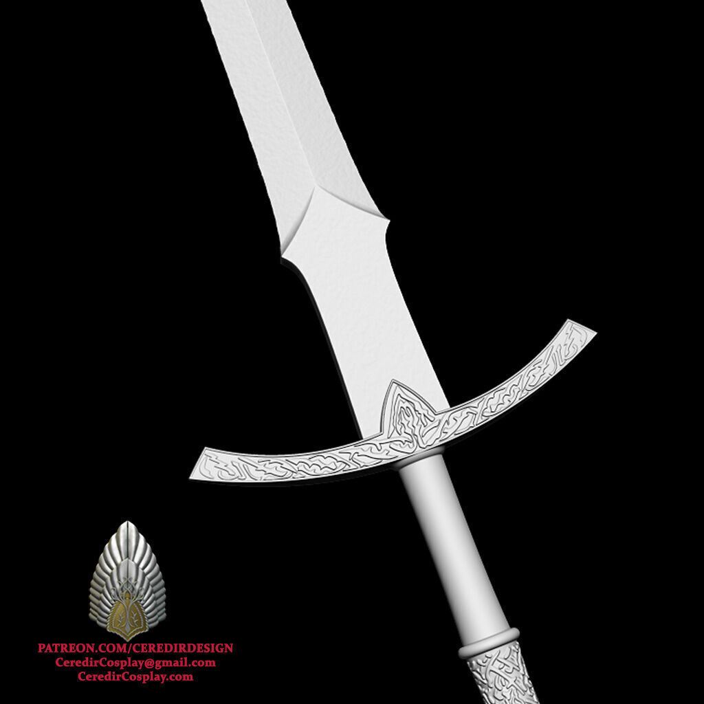 Witch King Sword lord of the rings 3D DIGITAL DOWNLOAD 3D model 3D ...