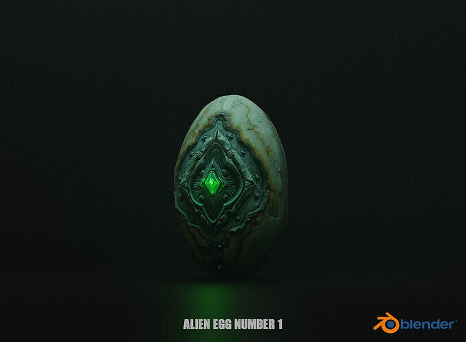 Alien Egg free 3D model | CGTrader