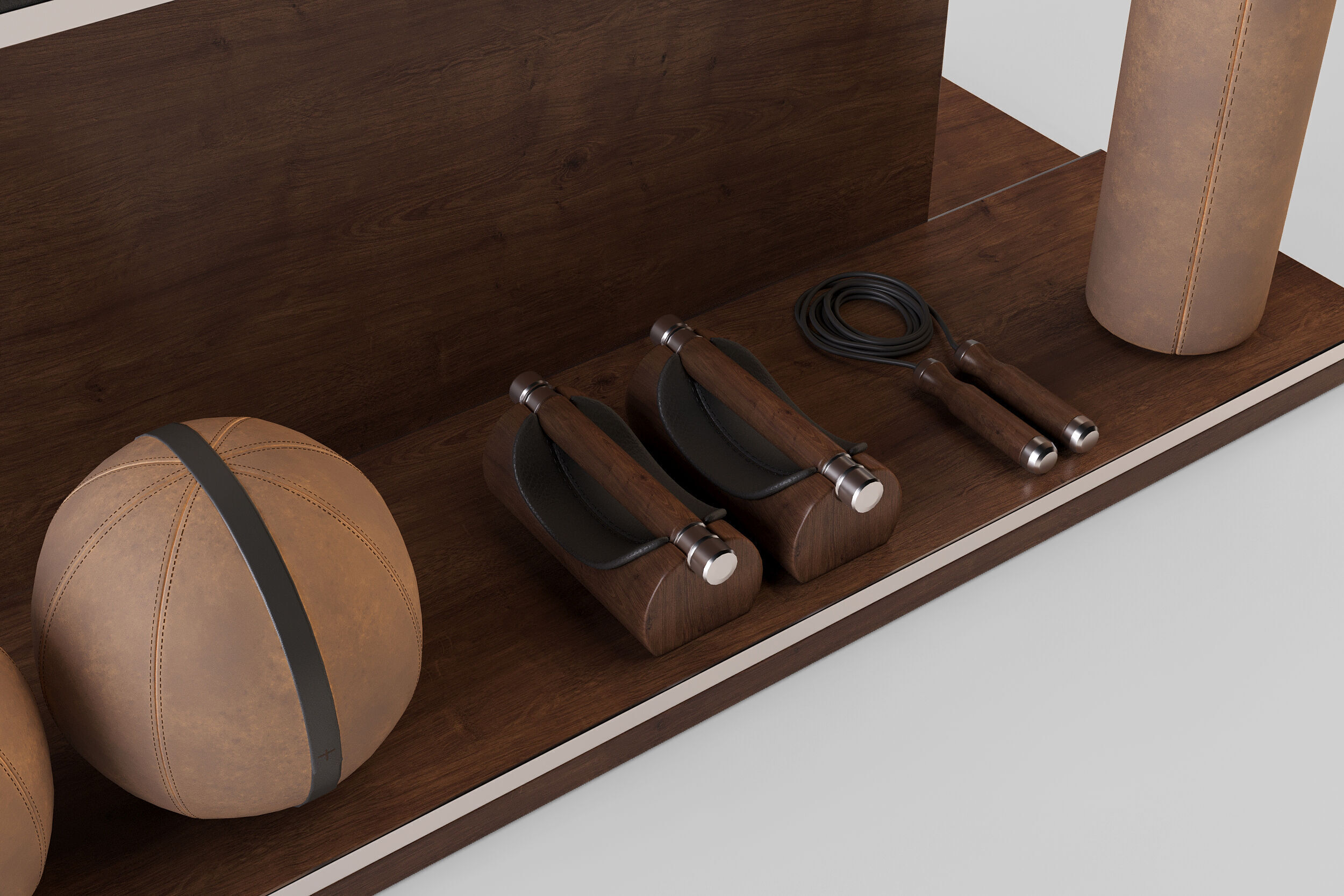 PENT Luxury Fitness Set - Gym Equipment 3D Model Collection 3D model ...