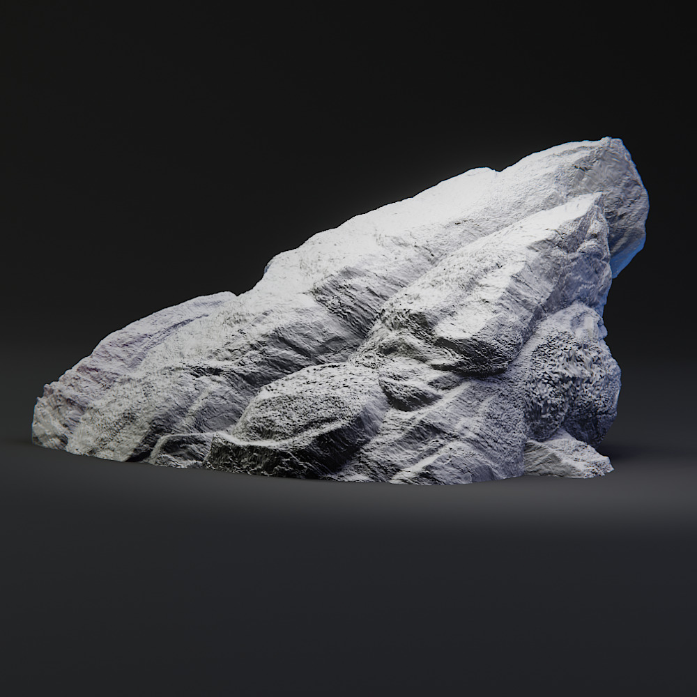 Rock print 3d model print rock for miniatures Pre-Supported STL free 3D ...