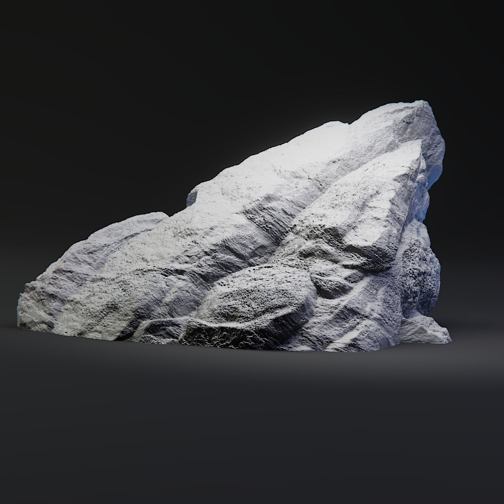 Rock print 3d model print rock for miniatures Pre-Supported STL free 3D ...
