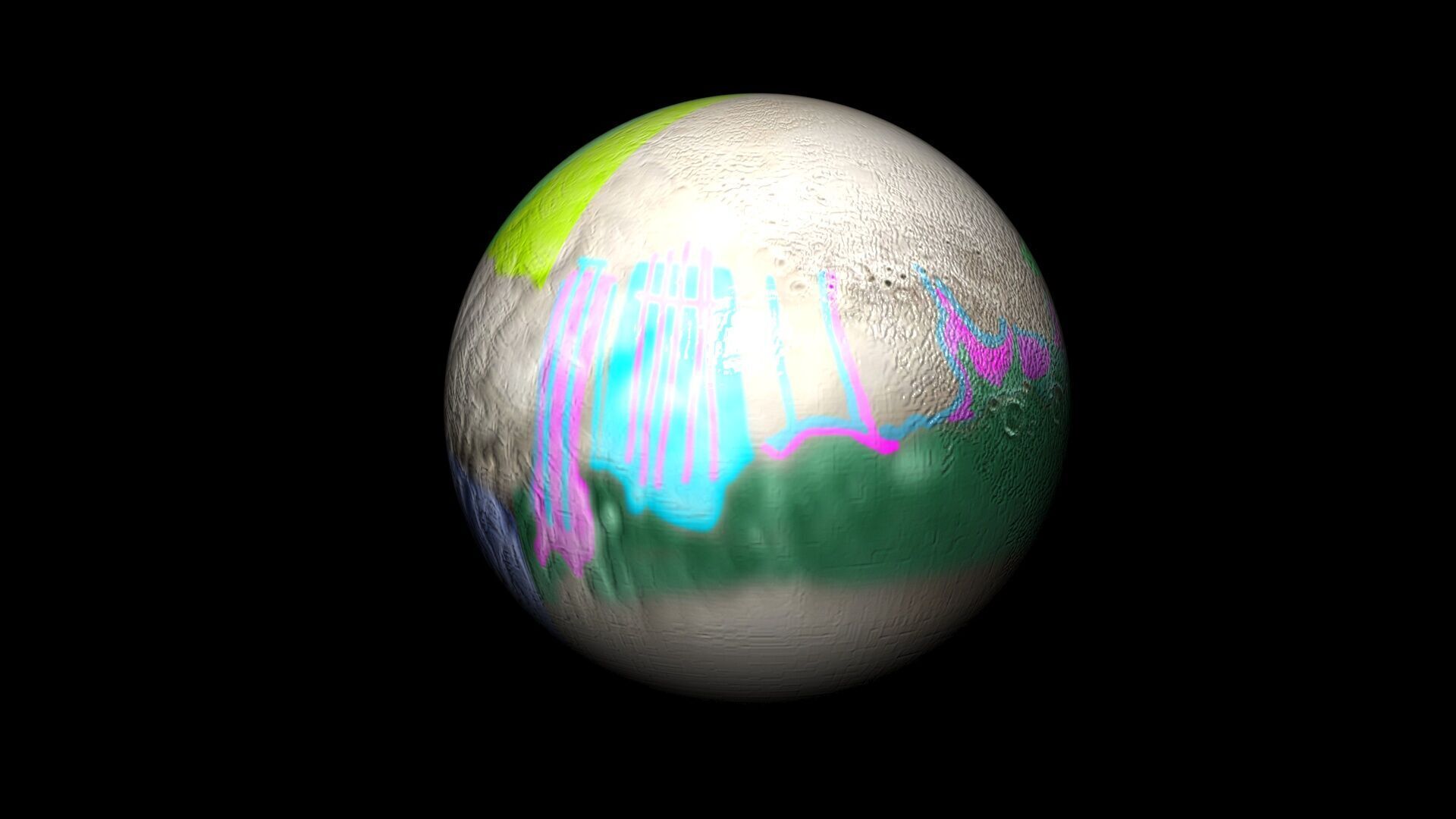 Rainbow Pluto 3D model | CGTrader