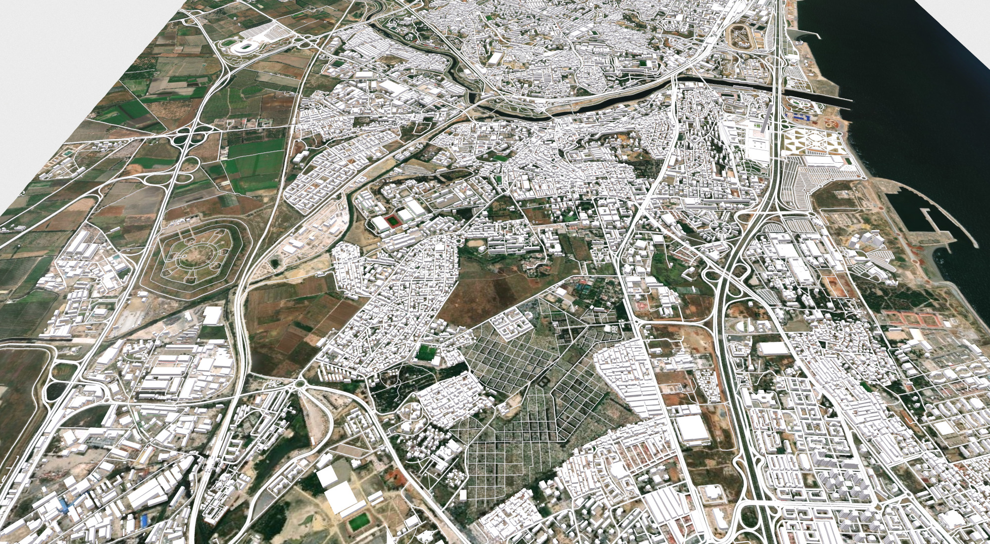 Cityscape Kouba Algeria 3D model | CGTrader