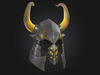 Inferno Helm Blazing Fury Forged in Flame 3D model | CGTrader