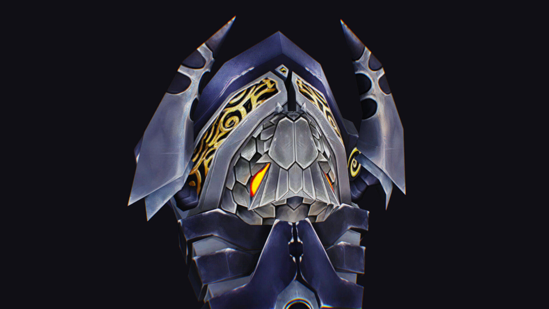 3D model Fantasy Heavy Shield Steel Weapon Armor Cartoon Runic Style VR ...