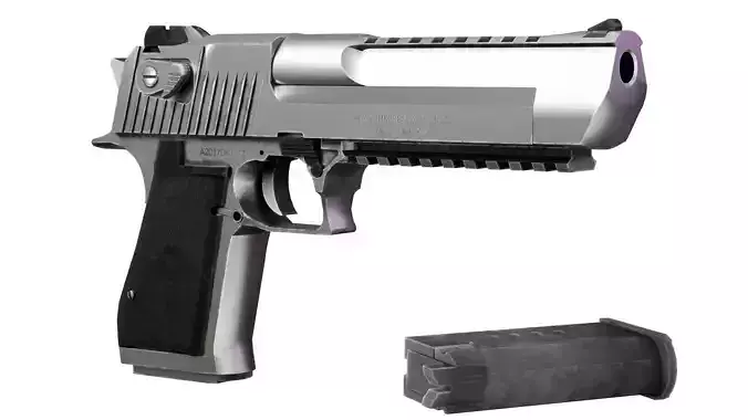 3D model Desert Eagle Handgun 3D Model VR / AR / low-poly | CGTrader