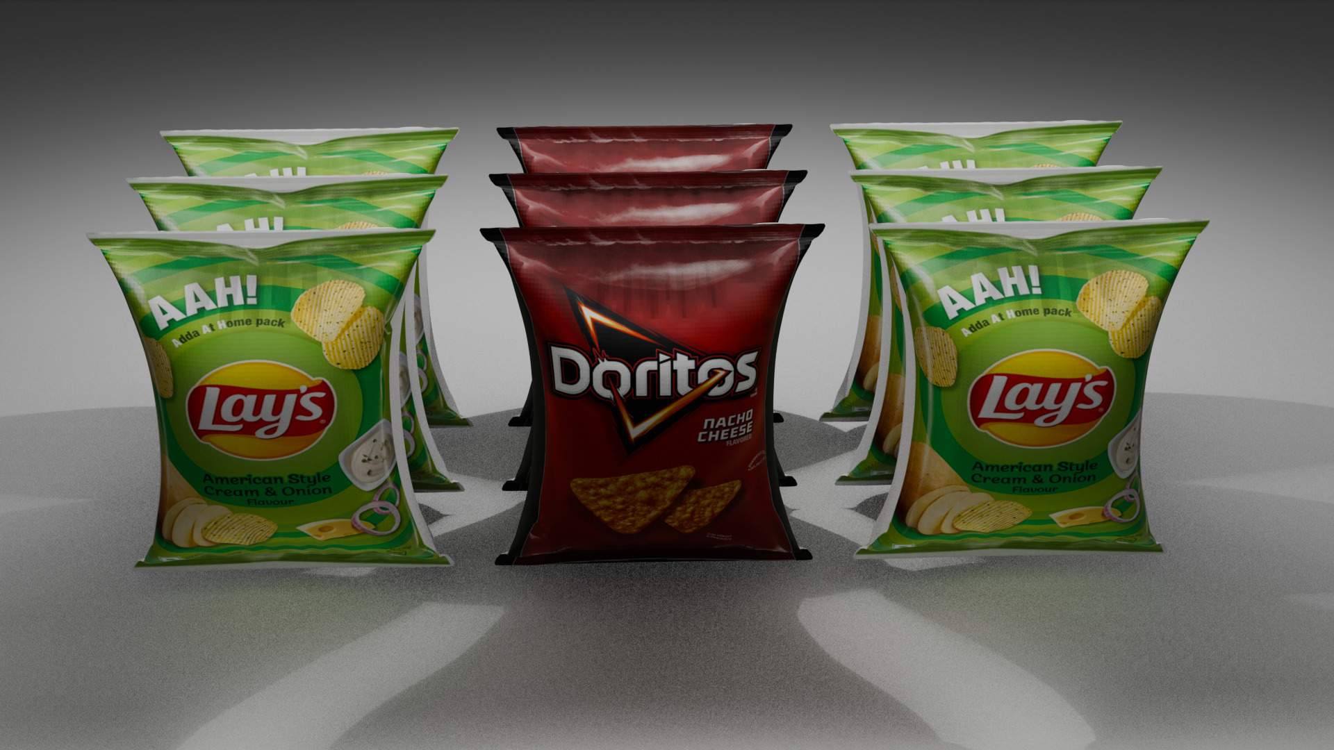 Chips 3D Model free 3D model | CGTrader