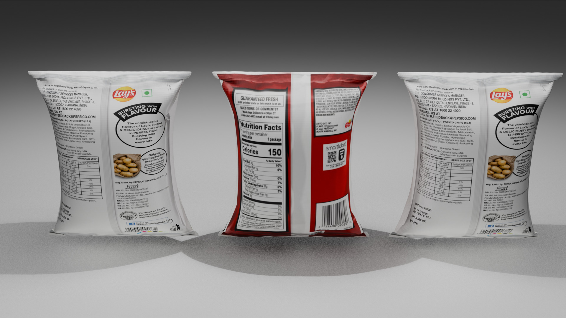 Chips 3D Model free 3D model | CGTrader