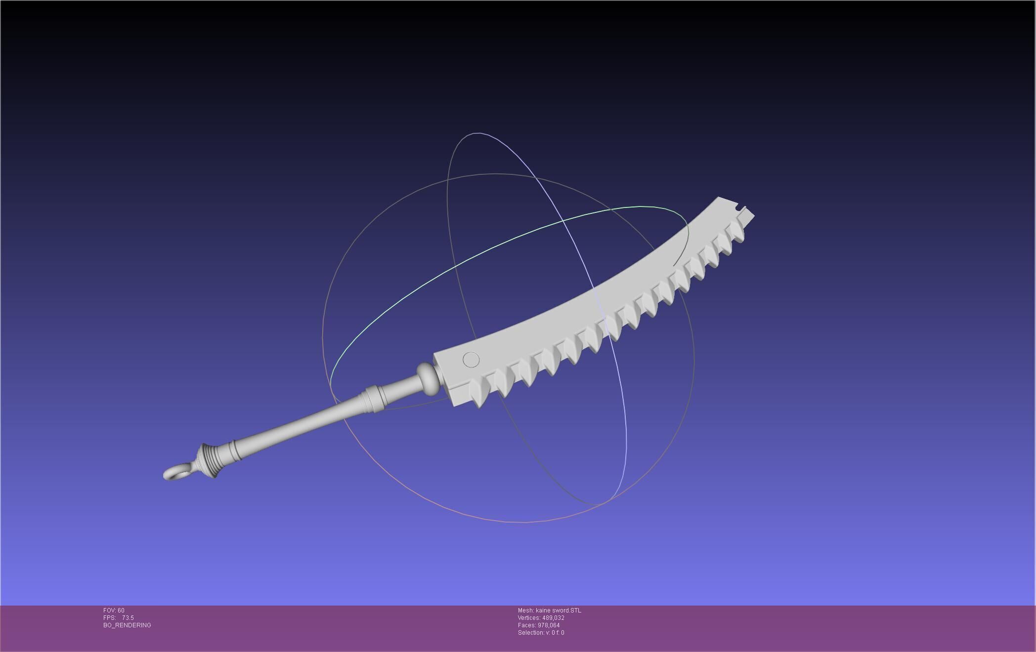 NIER Kaine Sword Printable Assembly 3D model 3D printable | CGTrader