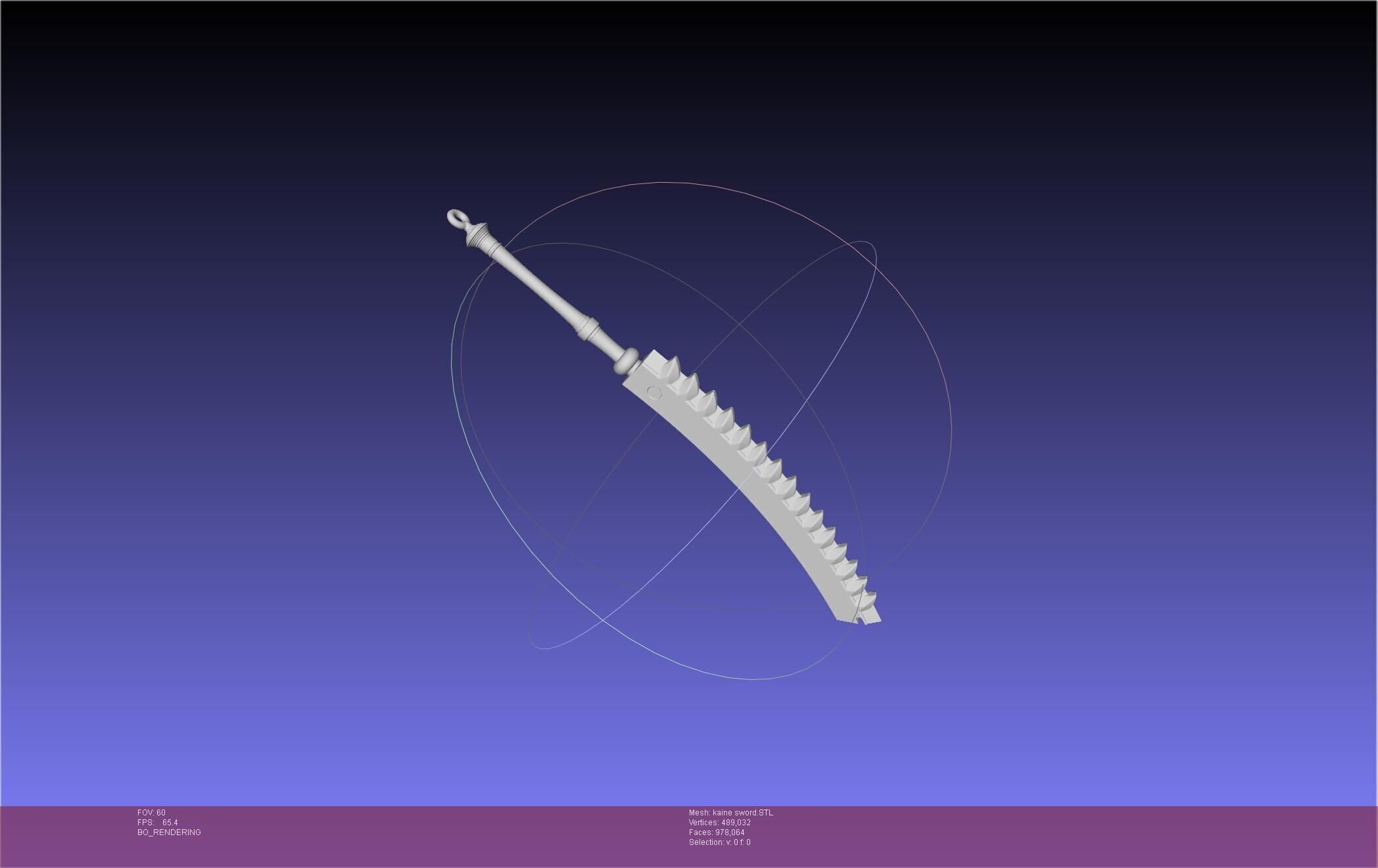 NIER Kaine Sword Printable Assembly 3D model 3D printable | CGTrader