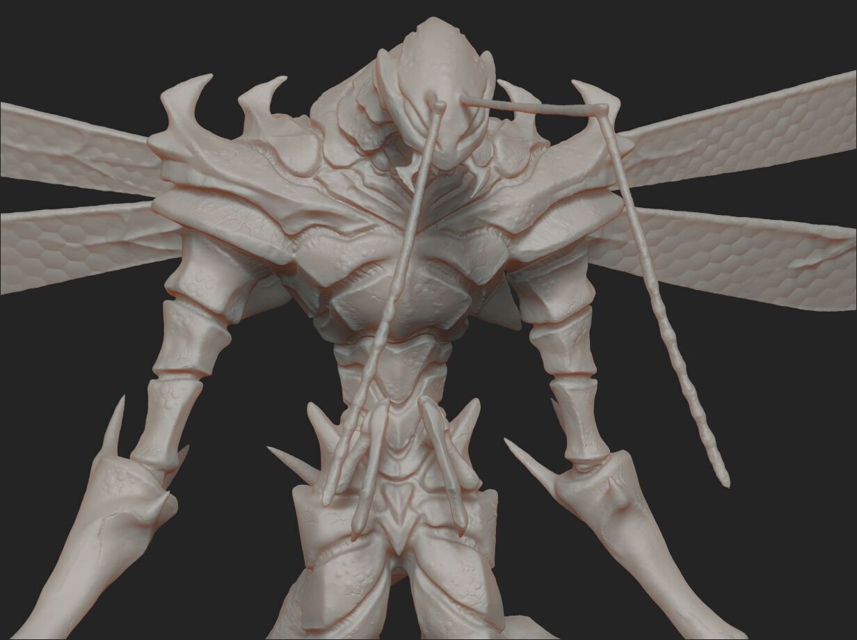 Chimera Ant King Beru - 3D Printable Model Anime Inspired 3D model 3D ...