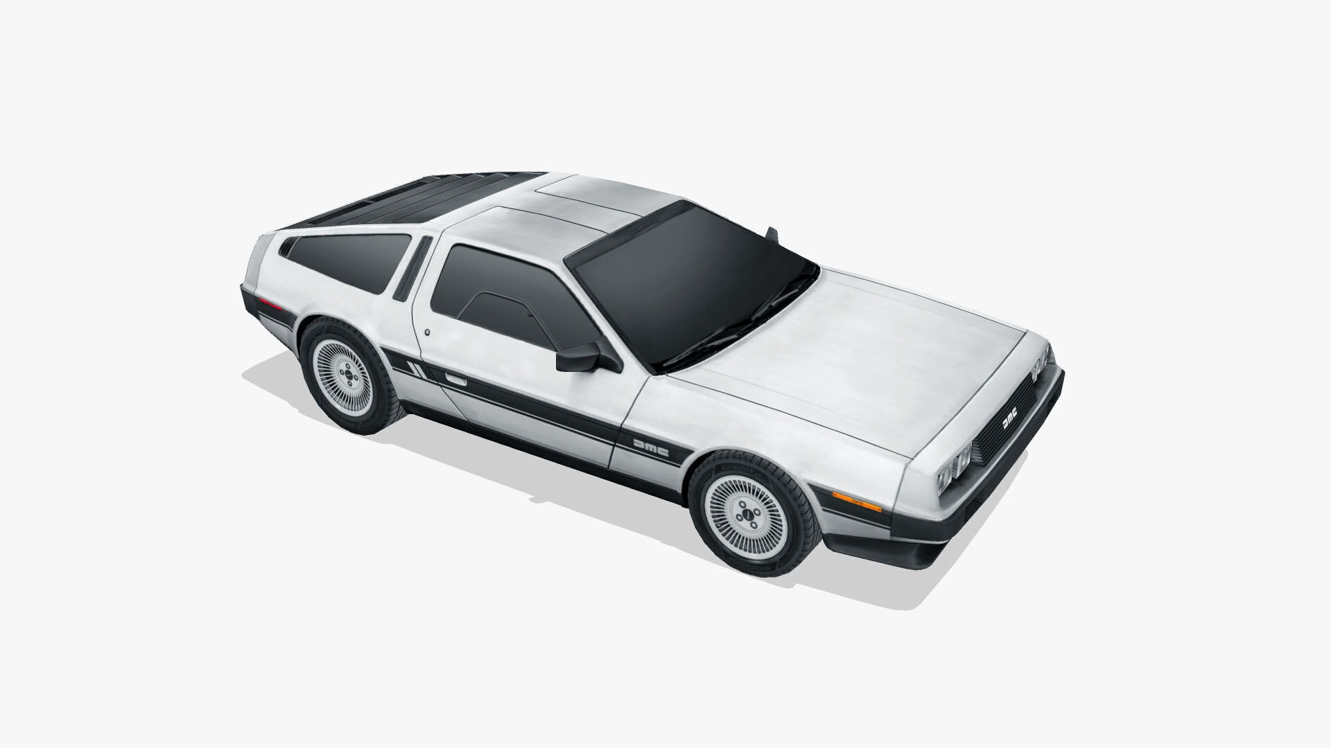 3D model DeLorean DMC 12 1981 VR / AR / low-poly | CGTrader