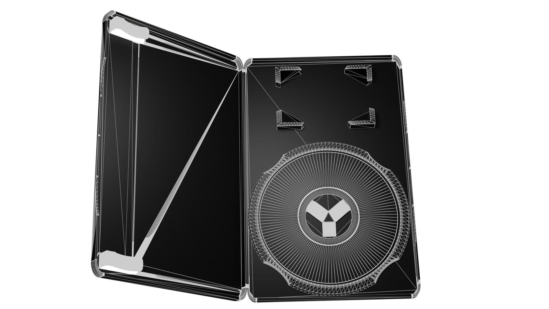 PS2 Game Case with Disc 3D Model 3D model animated | CGTrader