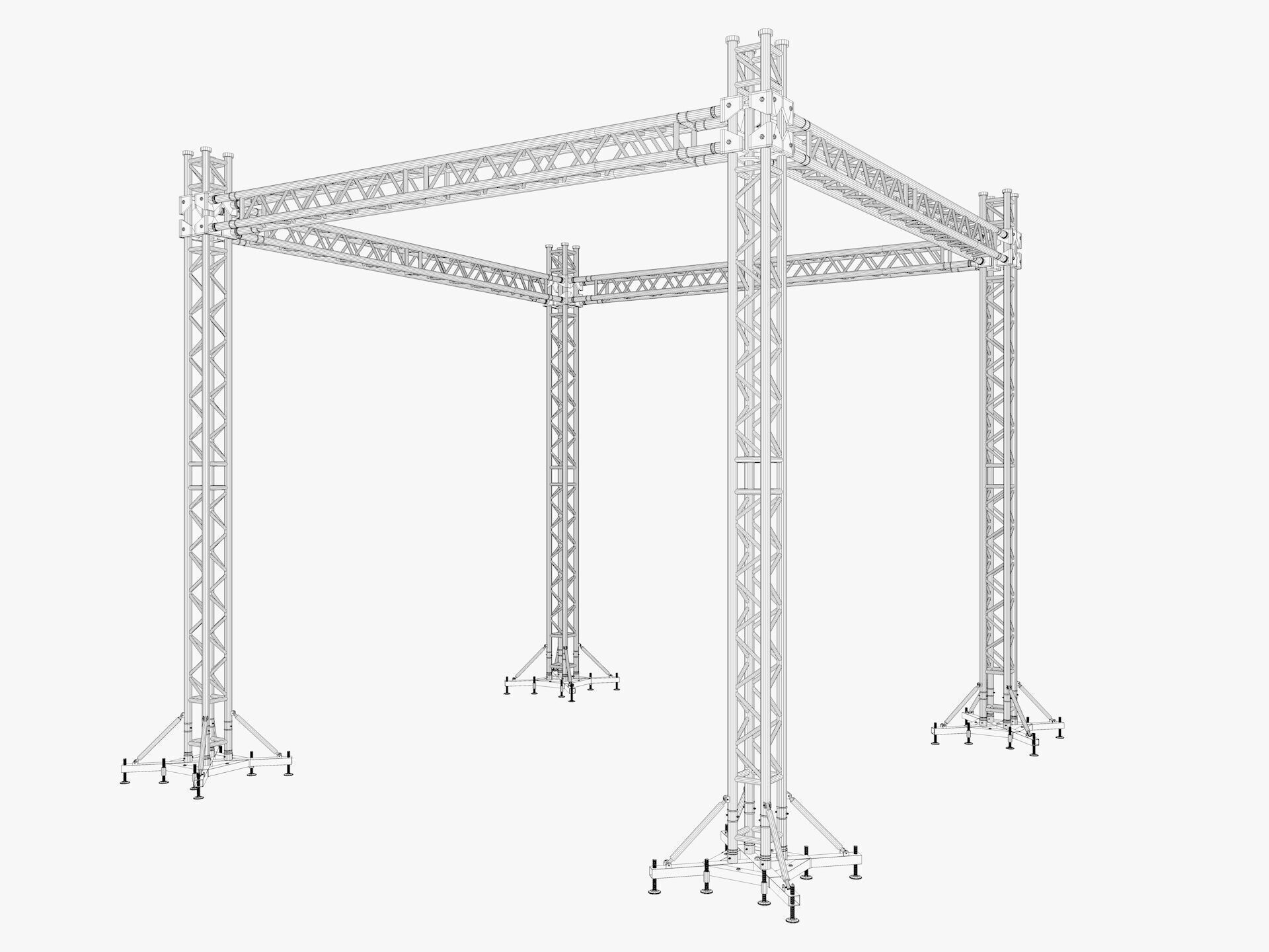 Truss Collection 3D model | CGTrader