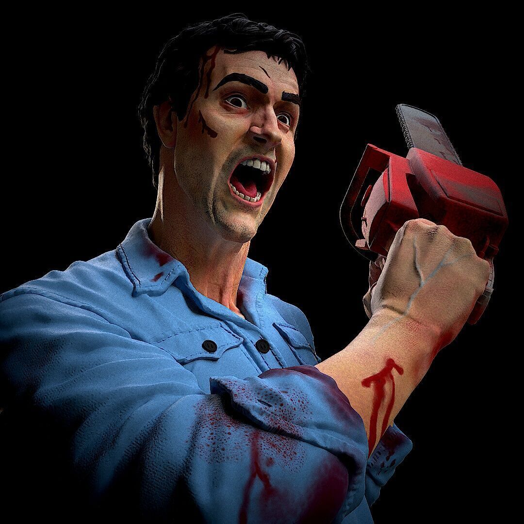 Ash from Evil Dead 3D model 3D printable | CGTrader
