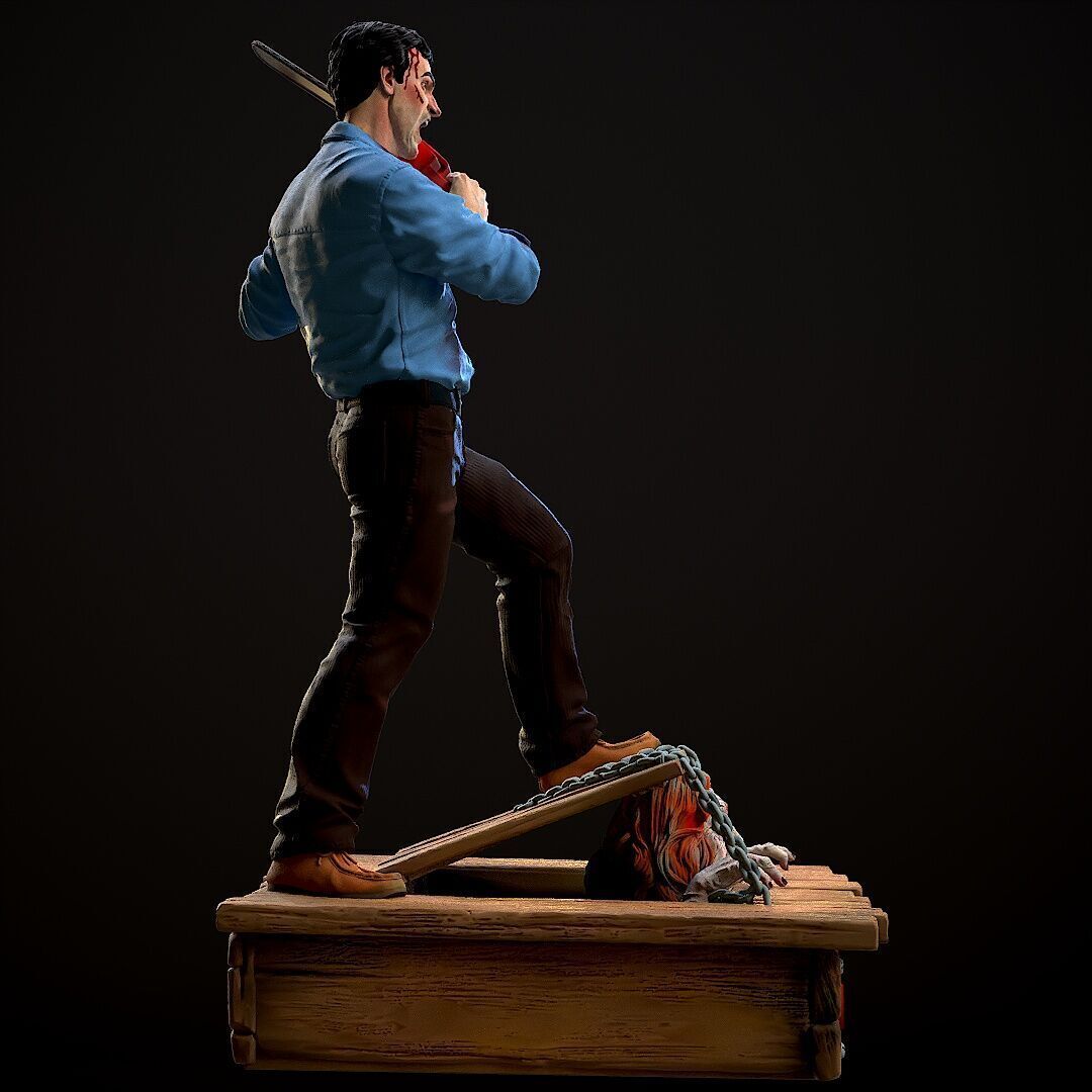 Ash from Evil Dead 3D model 3D printable | CGTrader