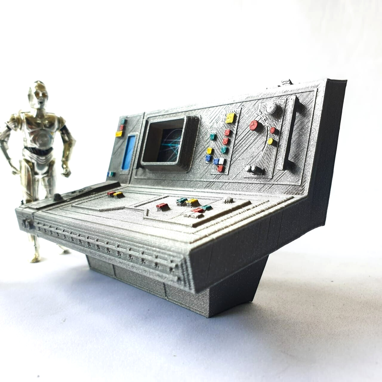 Custom Star Wars Computer Console 3D model 3D printable | CGTrader