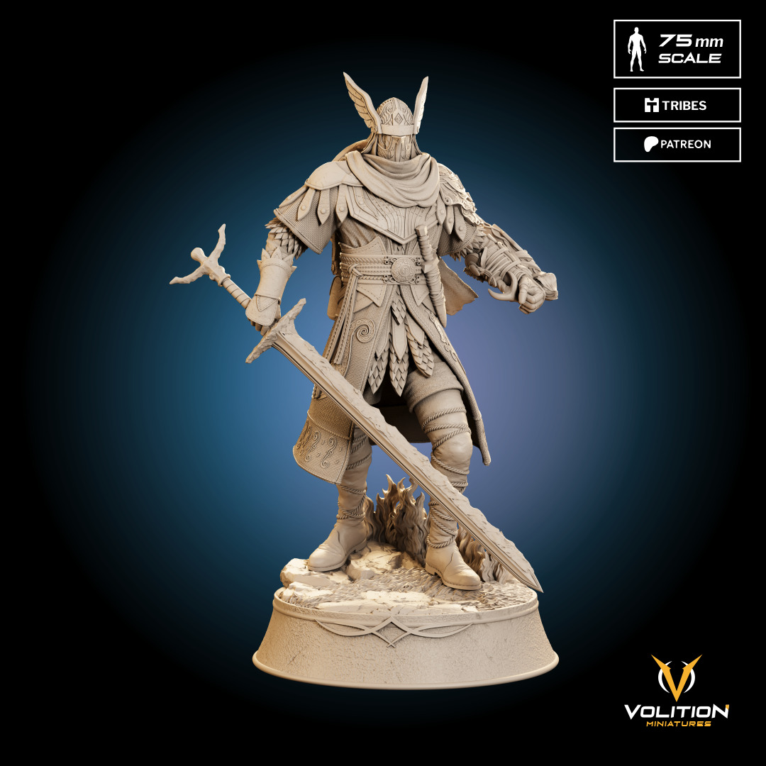 Wylder - Miniature - Elden Ring Nightreign FAN ART 3D model | CGTrader