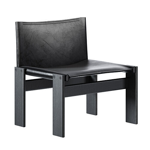 Monk Chair MPL1 by MolteniC 3D model | CGTrader