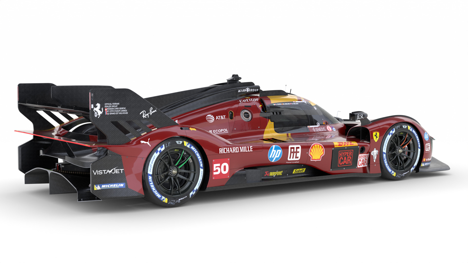 Ferrari 499P LMH 2025 WEC 3D model | CGTrader