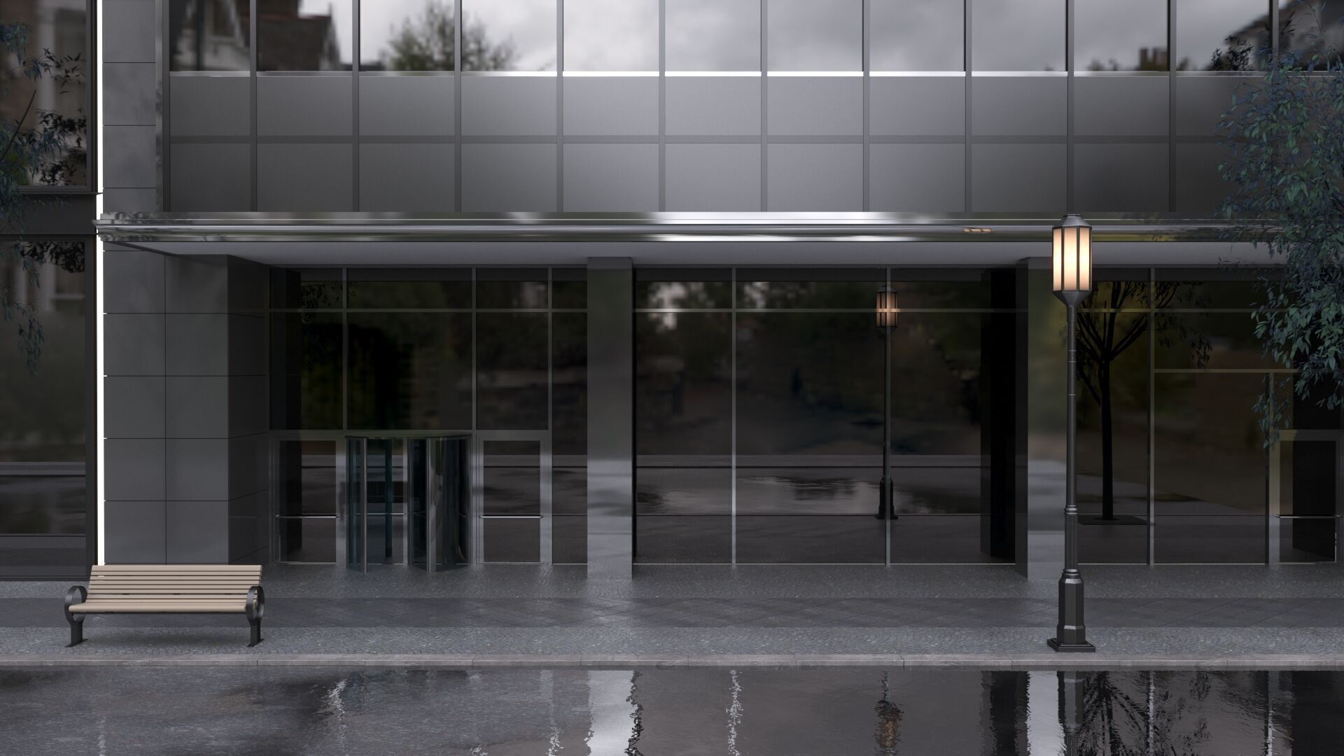 Free Facades - 3D Exterior free 3D model | CGTrader