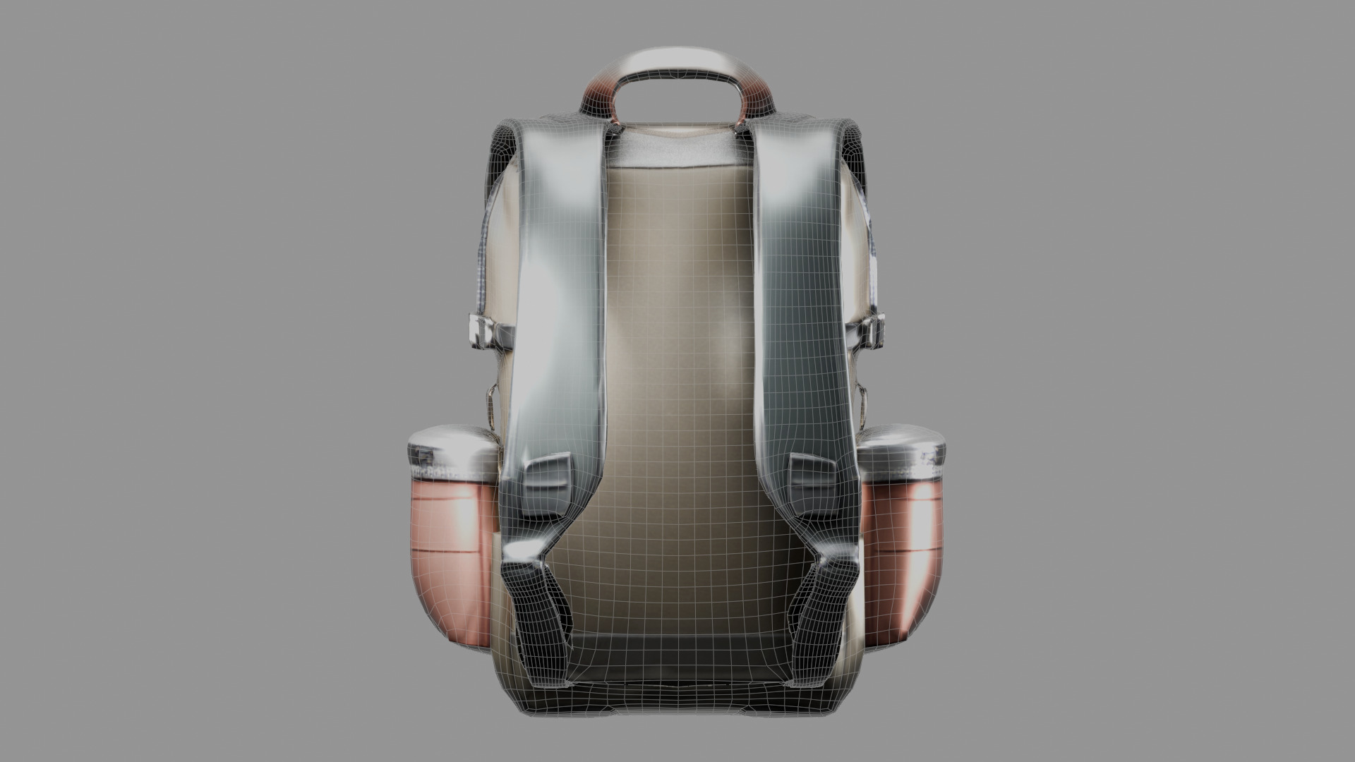 3D model Stylized Backpack BP44 VR / AR / low-poly | CGTrader