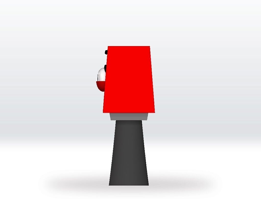 Sprunki OC PANIC Phase 1 STL file 3D Model Fanart 3D model 3D printable ...